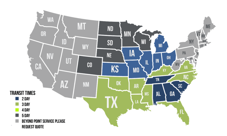 Refrigerated Less-Than-Truckload Shipping Services | LTL Georgia